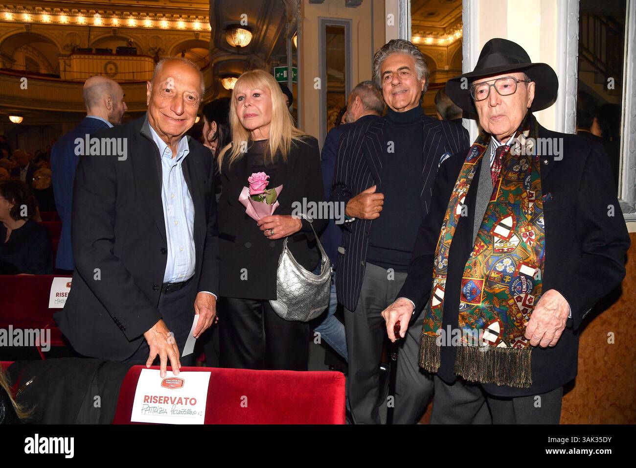 Rome, Italy. 12th Apr, 2025. Rome, Salone Margherita Theatre Preview of ...