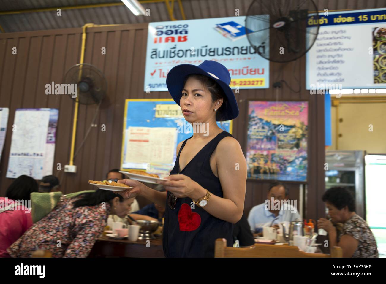 May 10, 2014 - Thailand - Ruan Thai Dim Sum restaurant, Trang, Krabi ...
