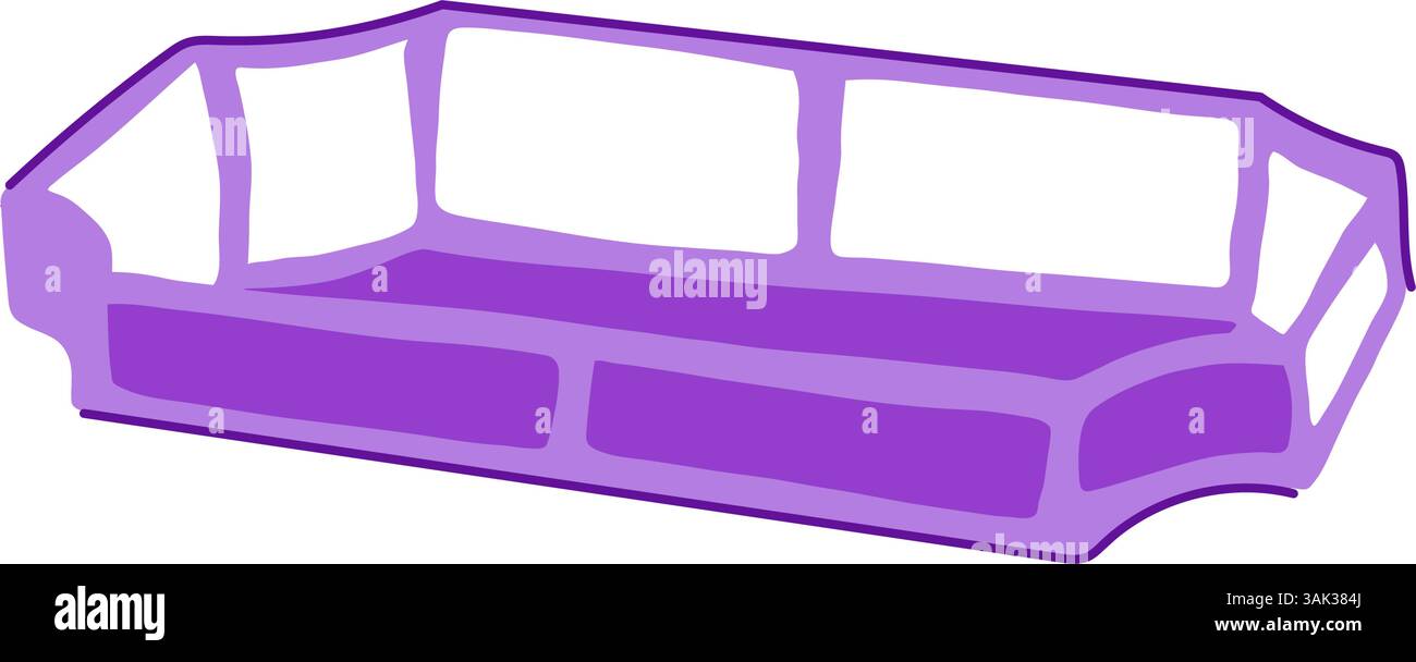 platter decorative tray cartoon vector illustration Stock Vector Image ...