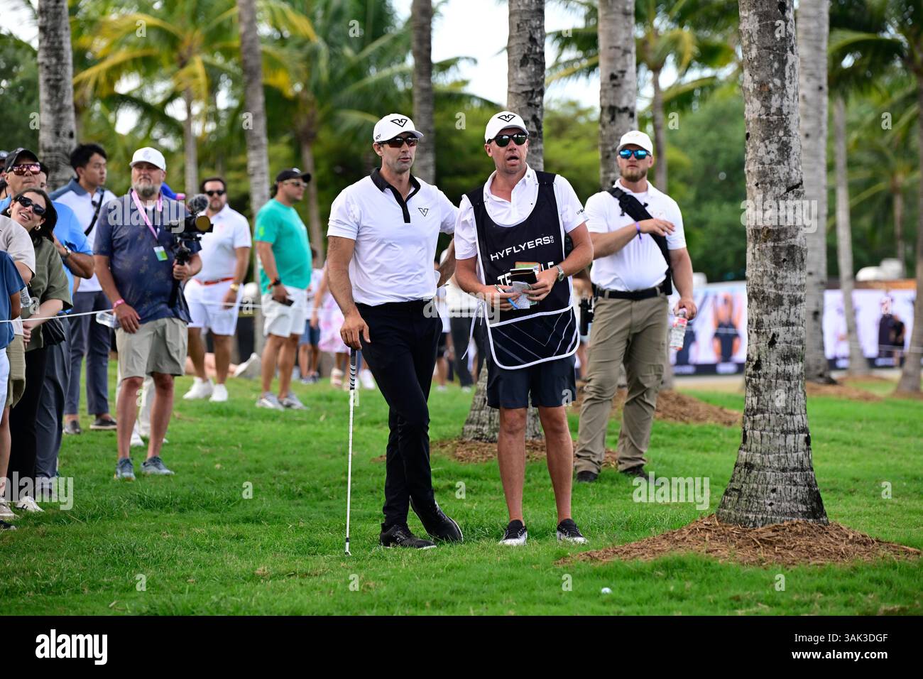 DORAL, FL - APRIL 06: Cameron Tringale waits to putt from outside the ...
