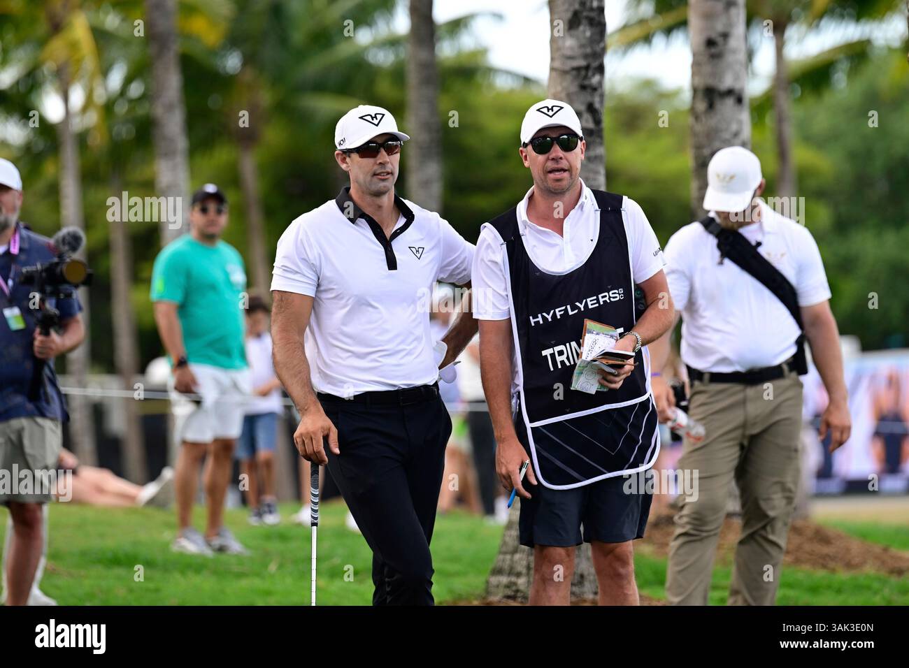 DORAL, FL - APRIL 06: Cameron Tringale waits to putt from outside the ...