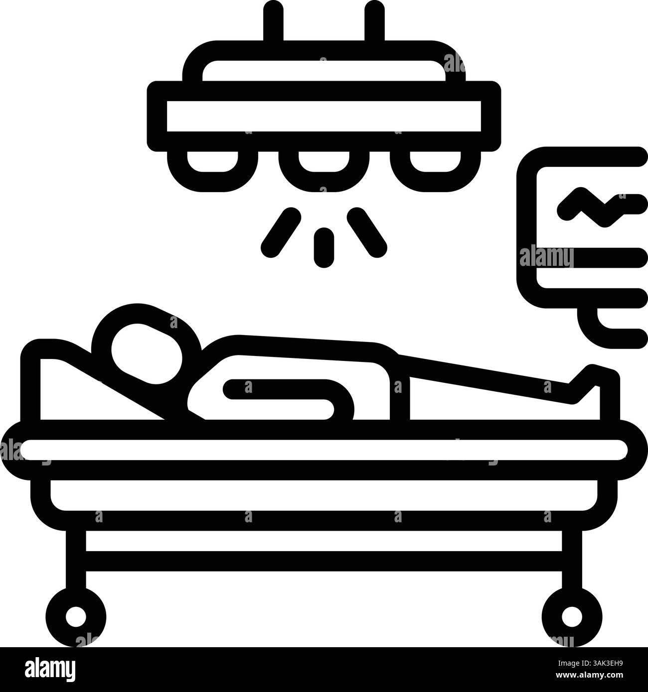 Icon surgery operation Cut Out Stock Images & Pictures - Alamy