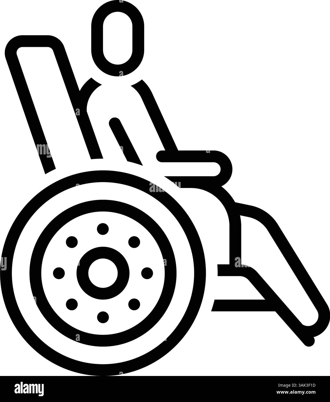 Icon for paralysis, immobility Stock Vector Image & Art - Alamy