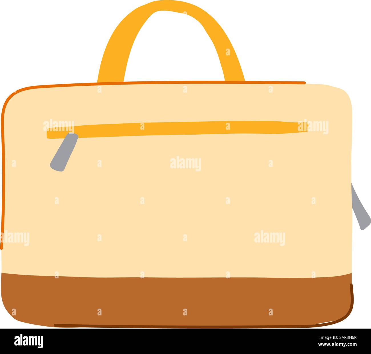 case laptop bag cartoon vector illustration Stock Vector Image & Art ...