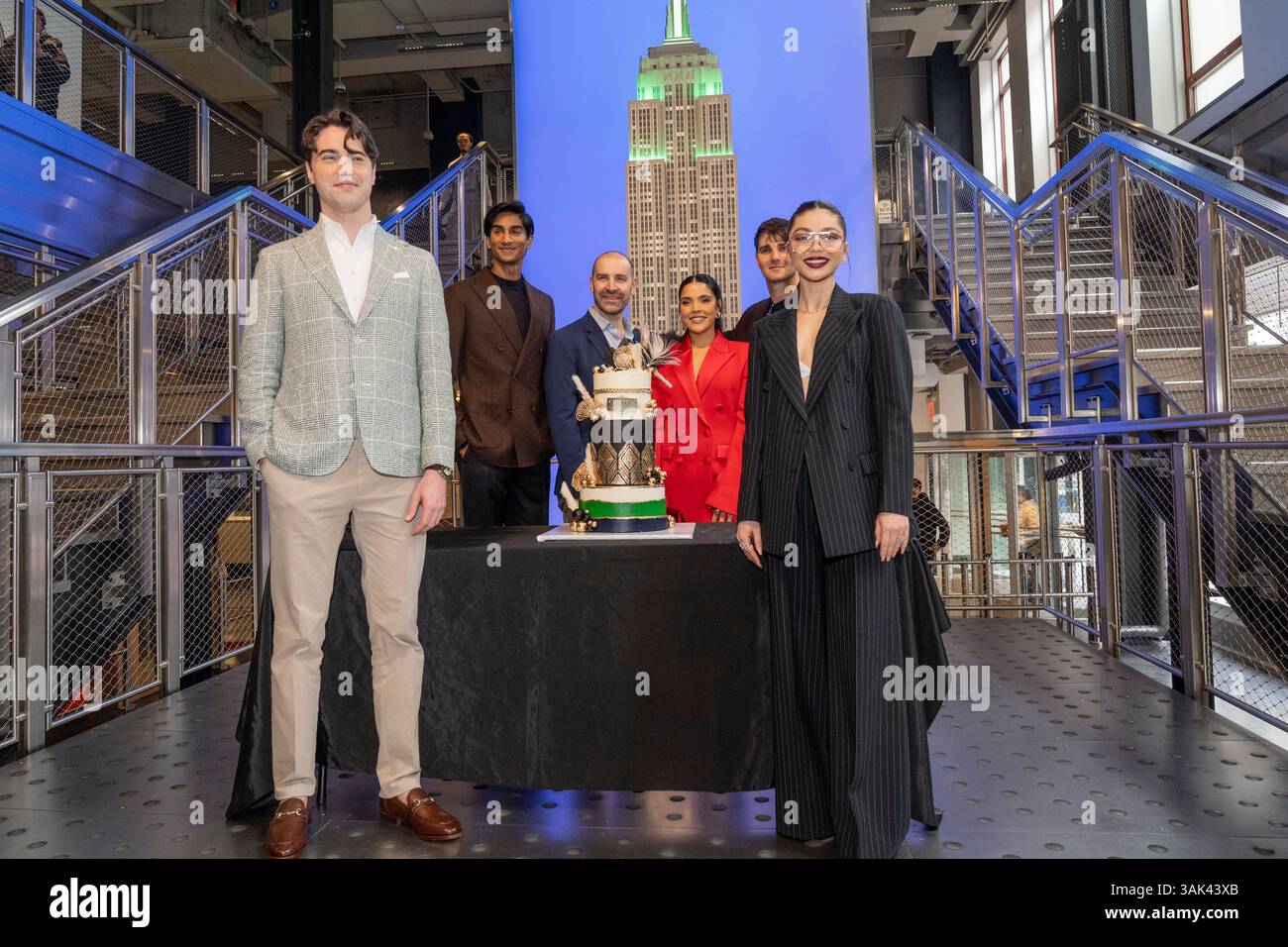 New York, NY, April 11, 2025: Ryan McCartan, Michael Maliakel, Sarah ...