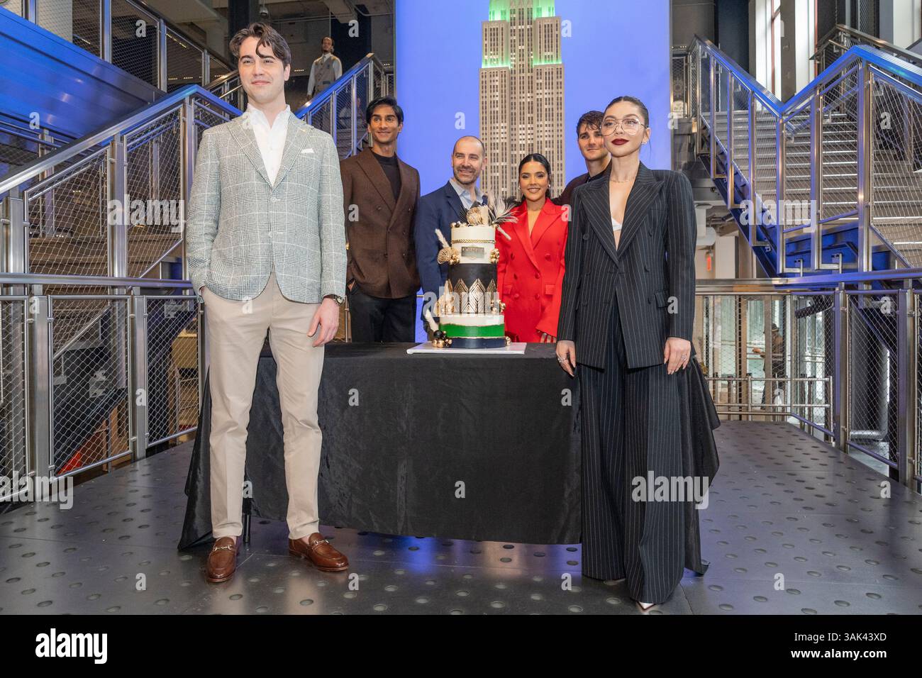 New York, NY, April 11, 2025: Ryan McCartan, Michael Maliakel, Sarah ...