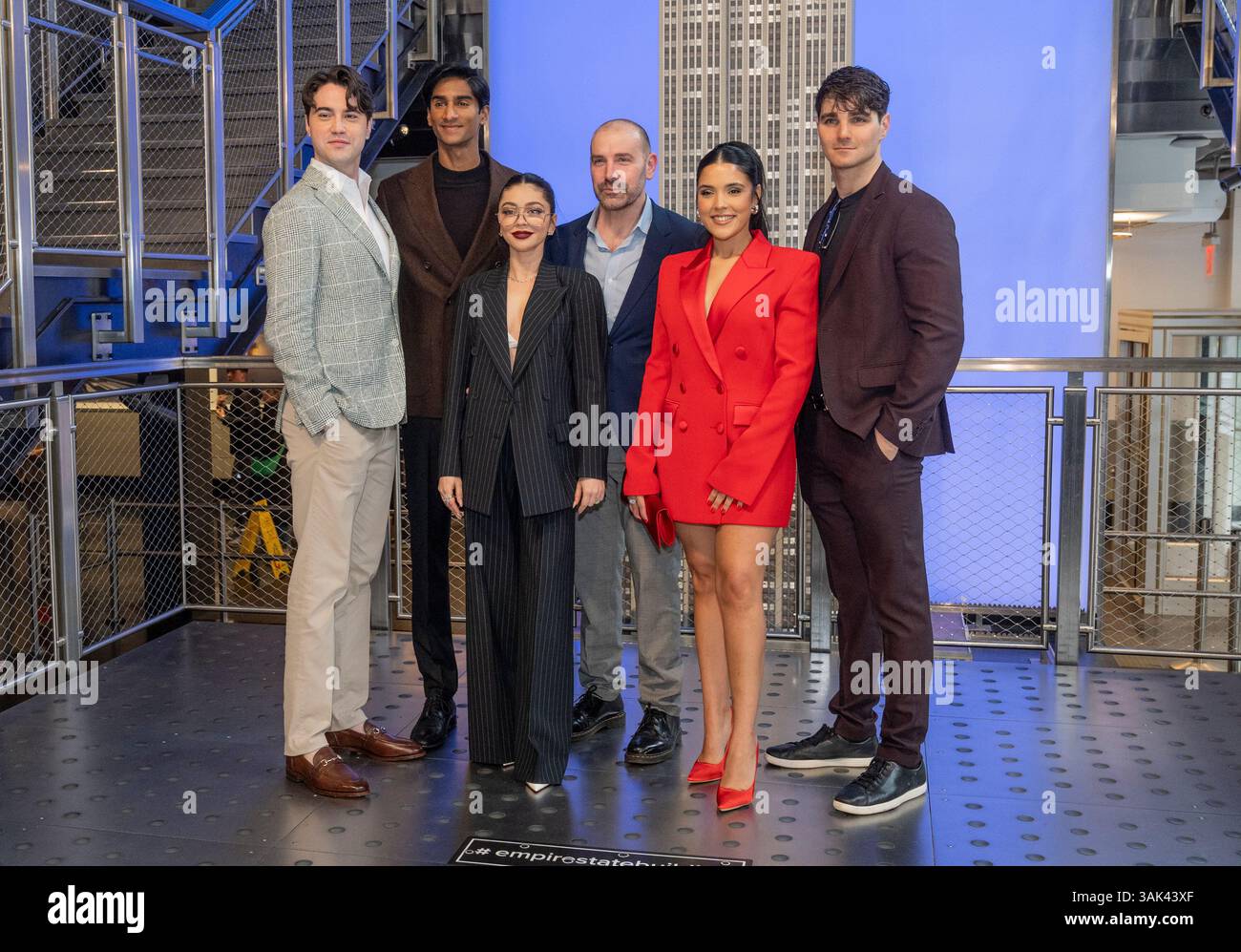 New York, NY, April 11, 2025: Ryan McCartan, Michael Maliakel, Sarah ...