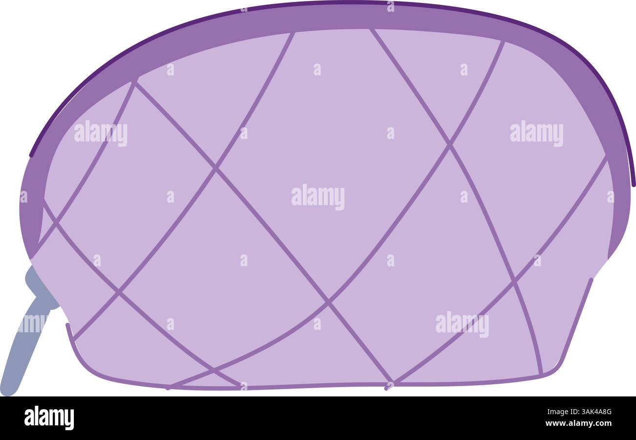 eyeliner makeup bag cartoon vector illustration Stock Vector Image ...