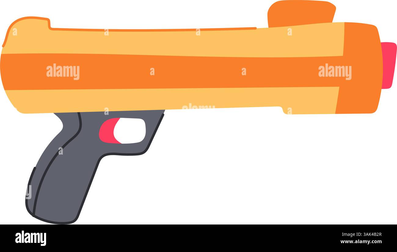 modulus nerf gun toy cartoon vector illustration Stock Vector Image ...