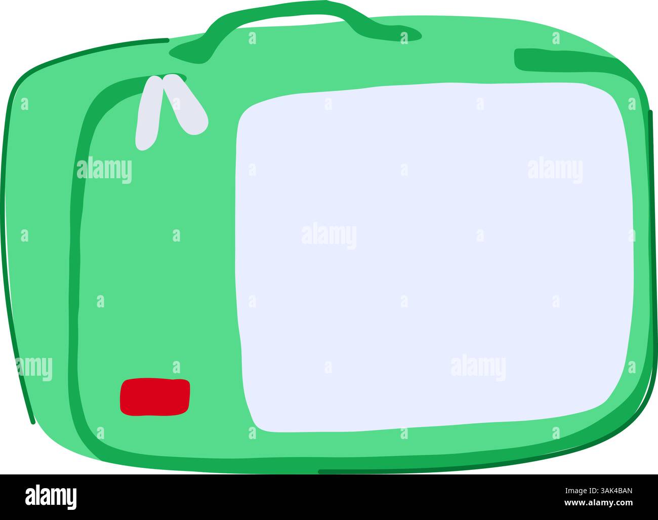 compact packing cube cartoon vector illustration Stock Vector Image ...