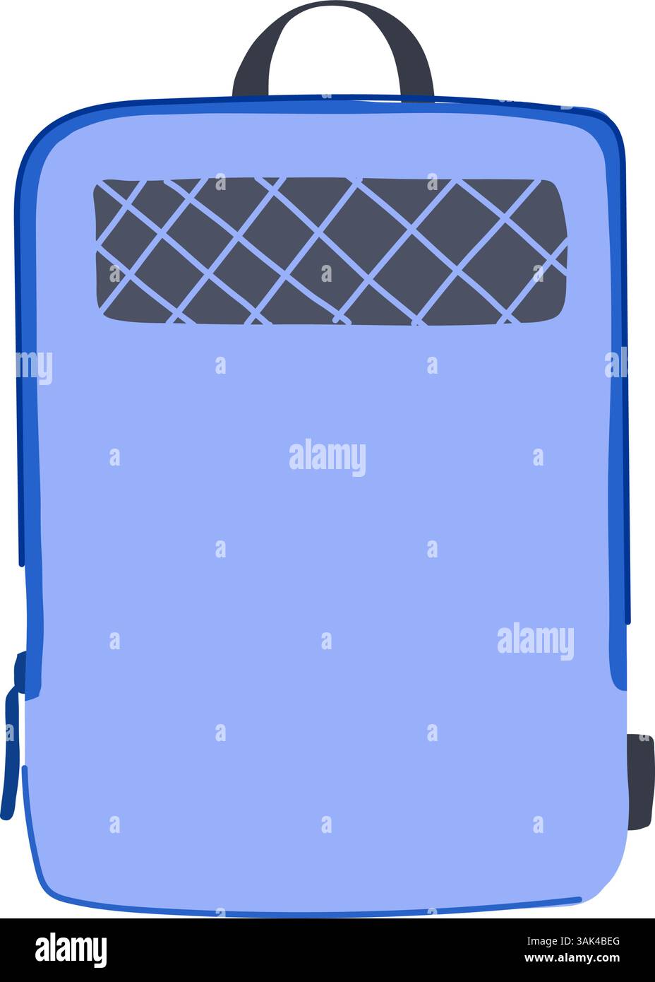 travel packing cube cartoon vector illustration Stock Vector Image ...