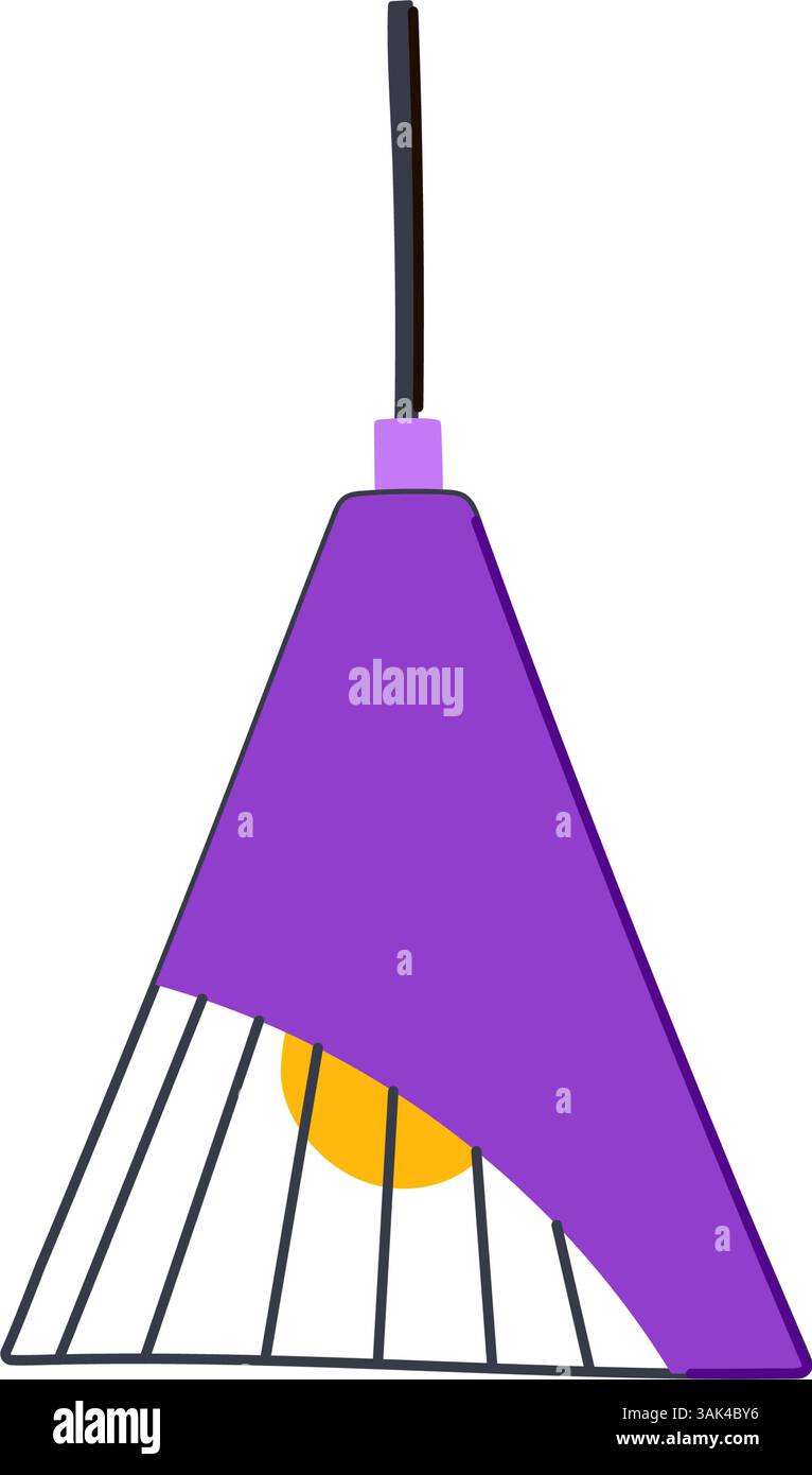 modern pedant lights cartoon vector illustration Stock Vector Image ...