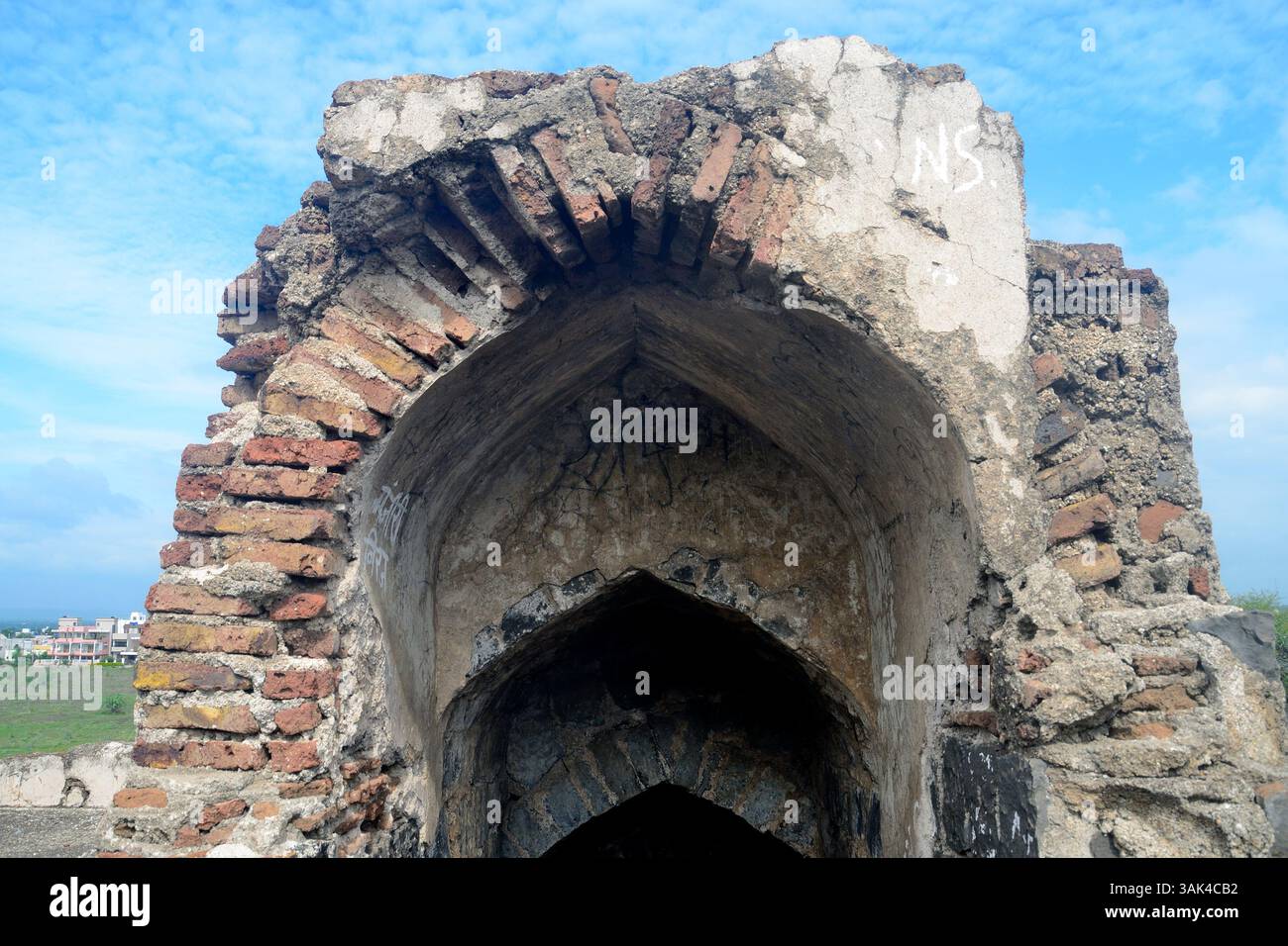 Entrance gate of The Behast Bagh (Bhistbag Mahal), located in ...