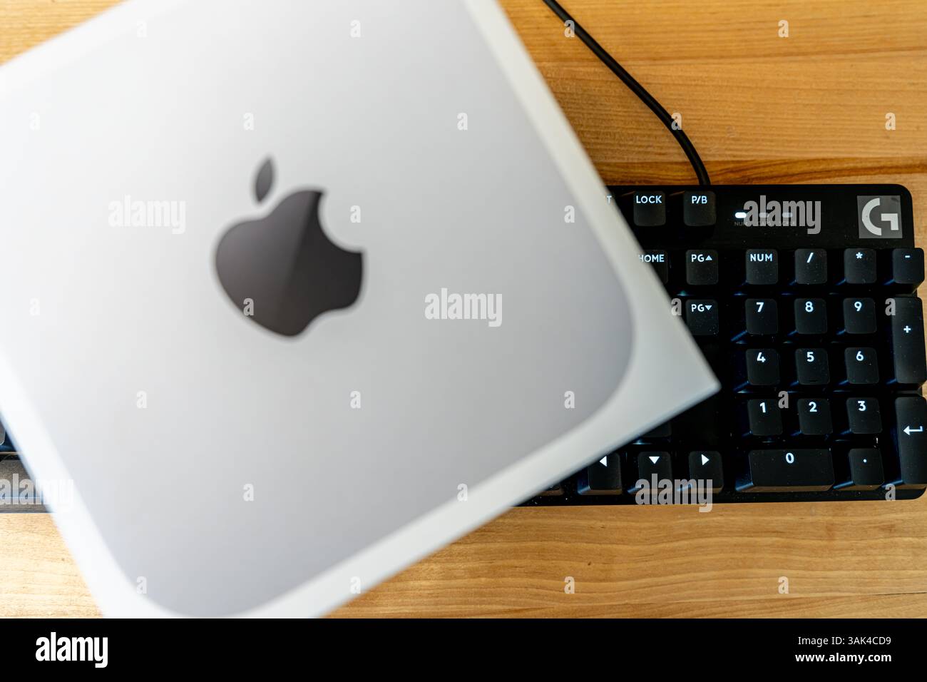 January 9 2025 - Calgary alberta Canada - Mac Mini M4 Packaging Stock ...