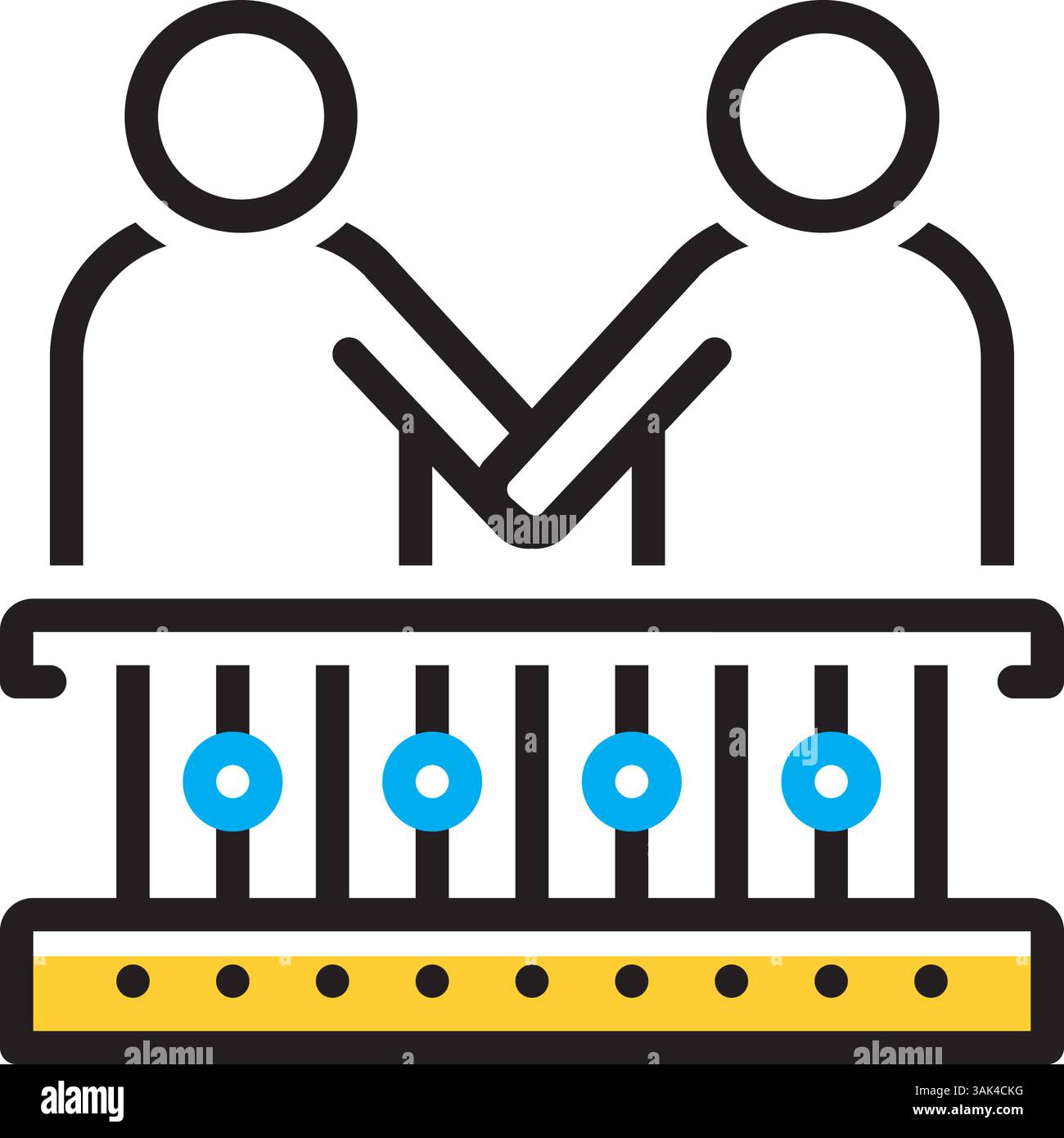 Nearest neighbor Stock Vector Images - Alamy