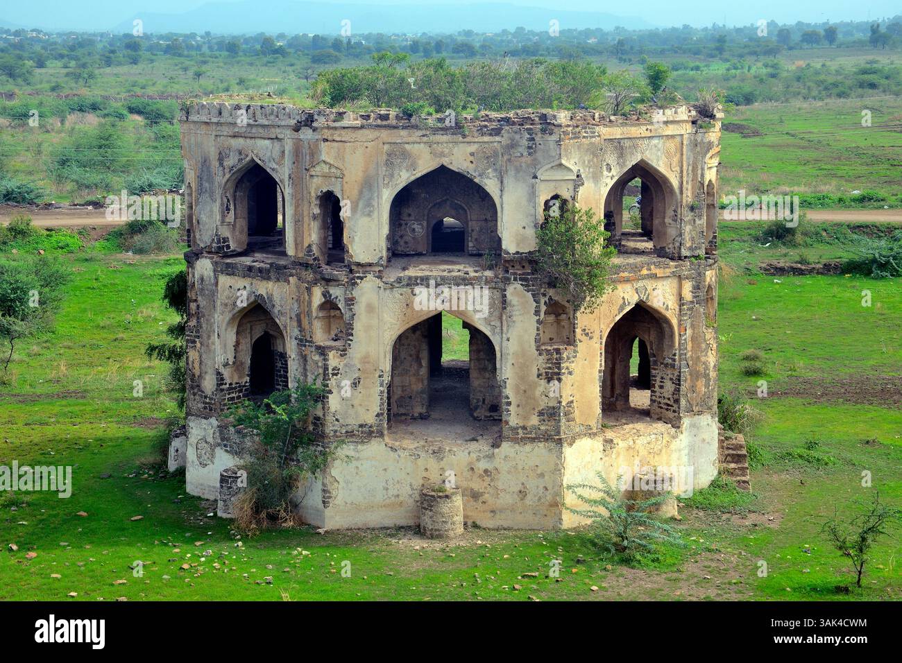 Ruins of The Behast Bagh (Bhistbag Mahal), located in Ahmednagar ...