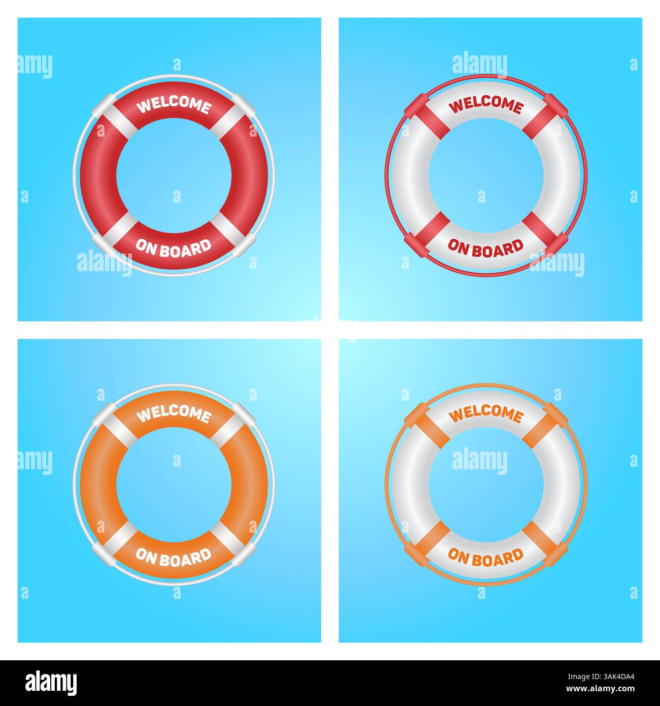 Boat safety rings Stock Vector Images - Alamy