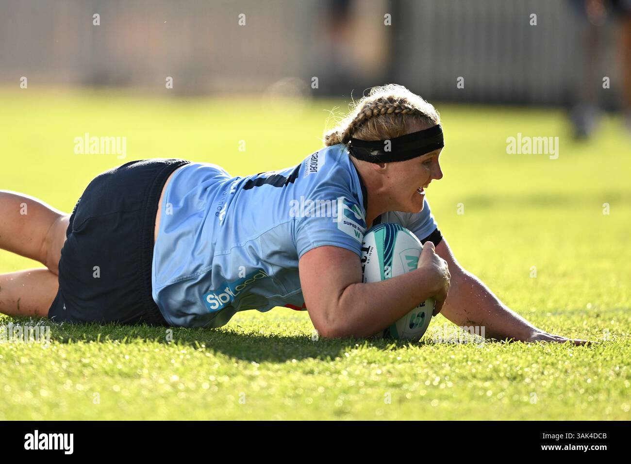 Sydney, Australia. 12th Apr, 2025. Emily Robinson of the Waratahs ...