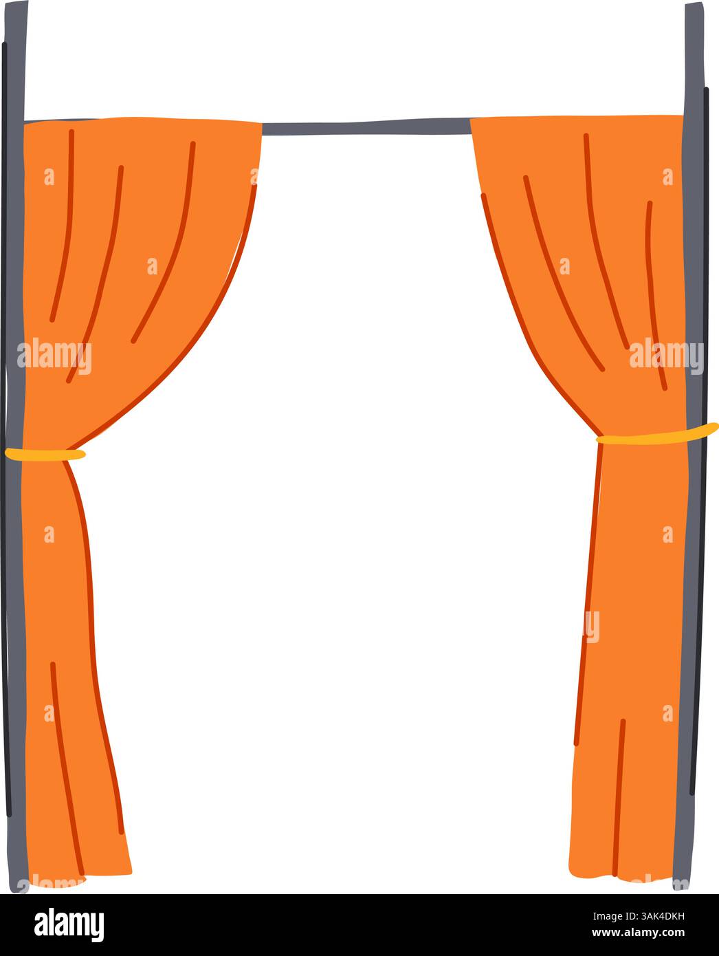 panel room divider cartoon vector illustration Stock Vector Image & Art ...