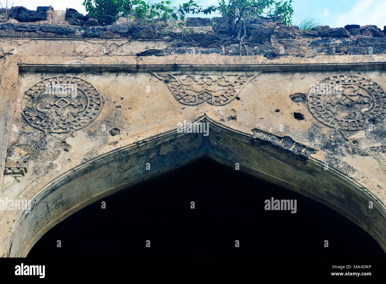 Entrance gate of The Behast Bagh (Bhistbag Mahal), located in ...