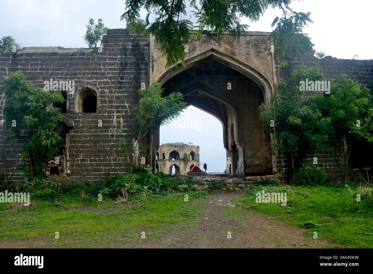Entrance gate of The Behast Bagh (Bhistbag Mahal), located in ...