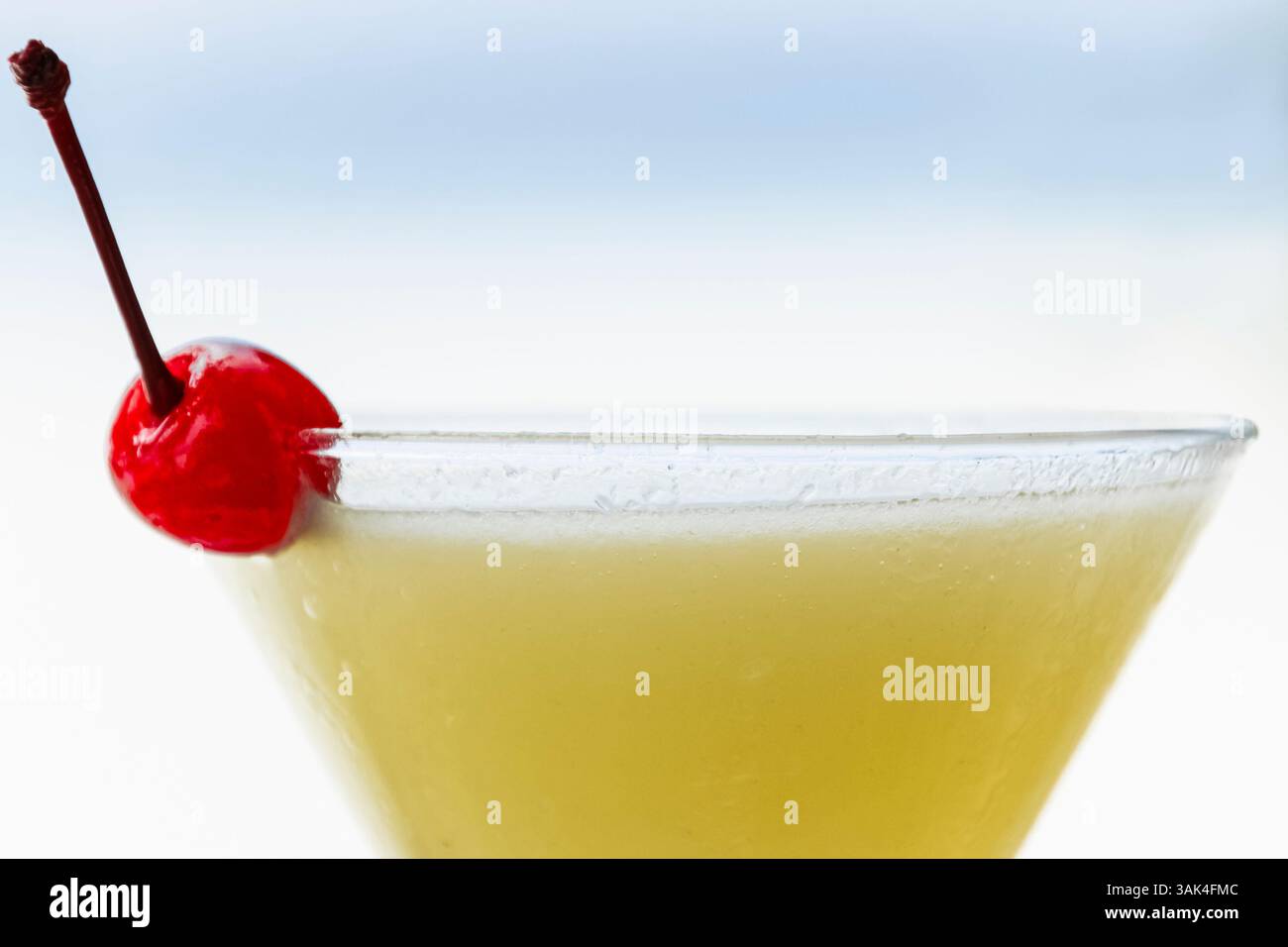 This inviting close-up features a beautifully crafted cocktail pina ...