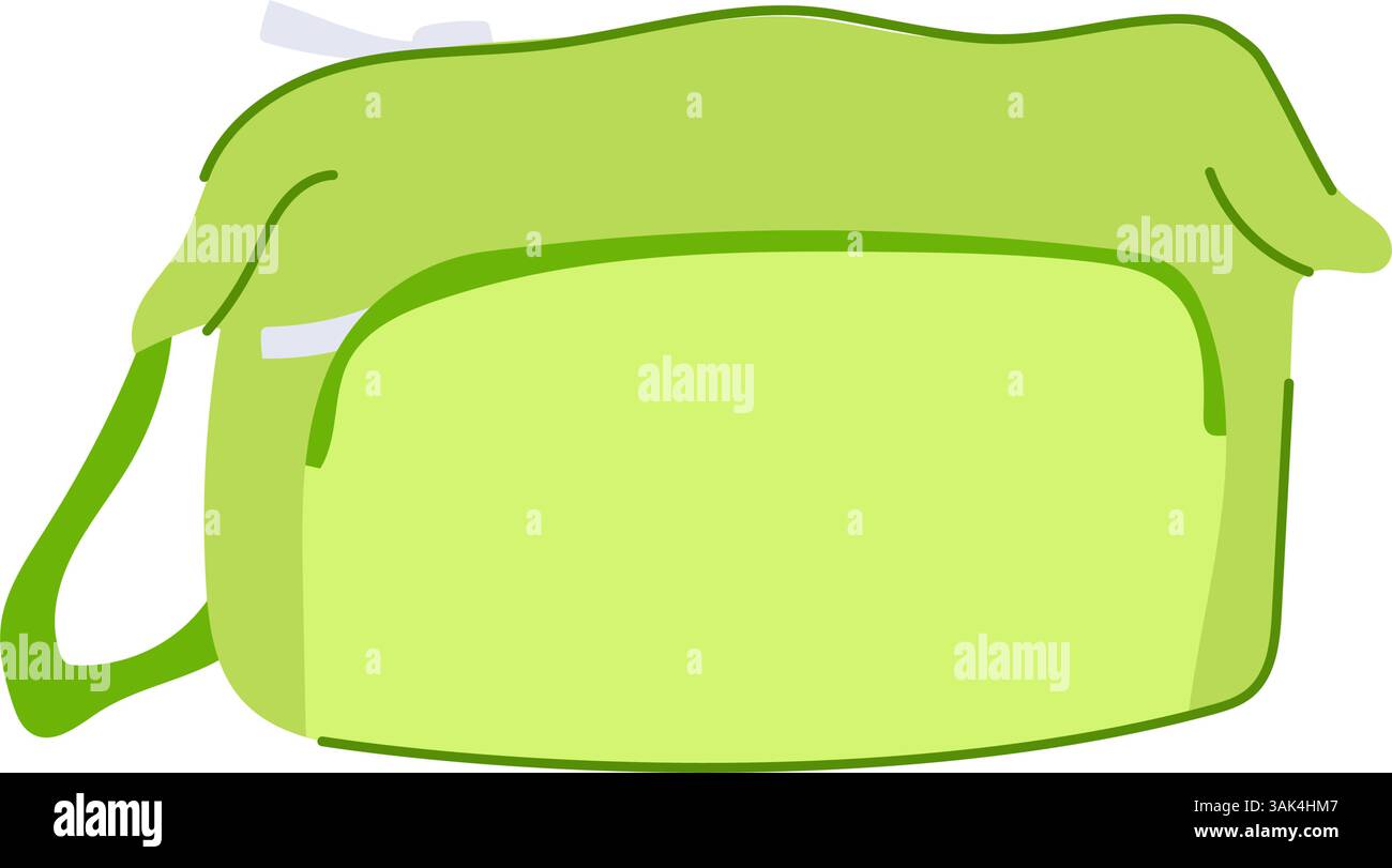 durable toiletry bag cartoon vector illustration Stock Vector Image ...