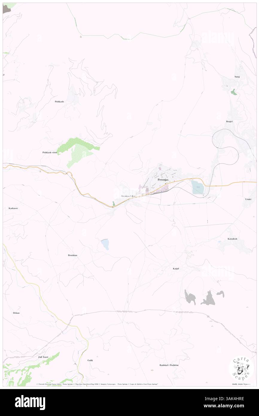 Perrenjas-Fshat, Bashkia Prrenjas, AL, Albania, Elbasan County, N 41 4 ...