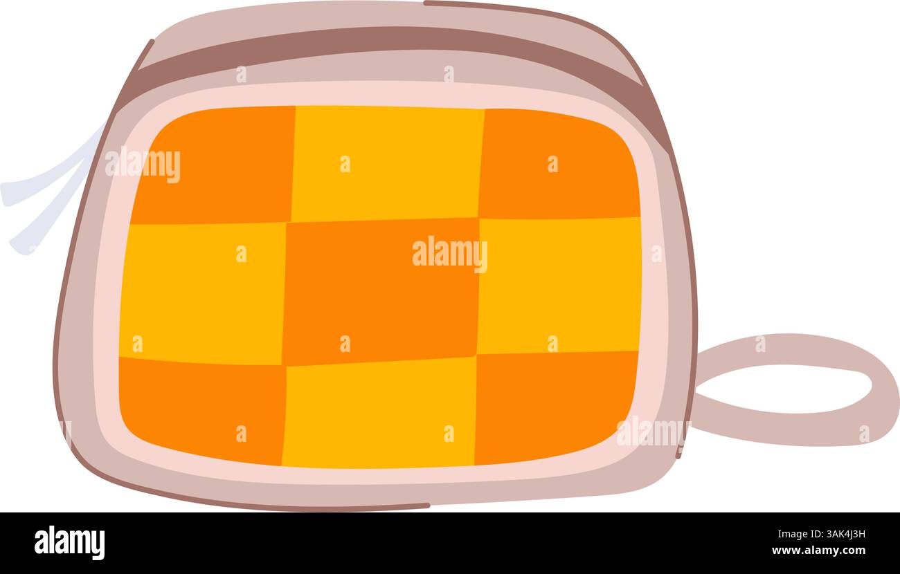 lightweight toiletry bag cartoon vector illustration Stock Vector Image ...