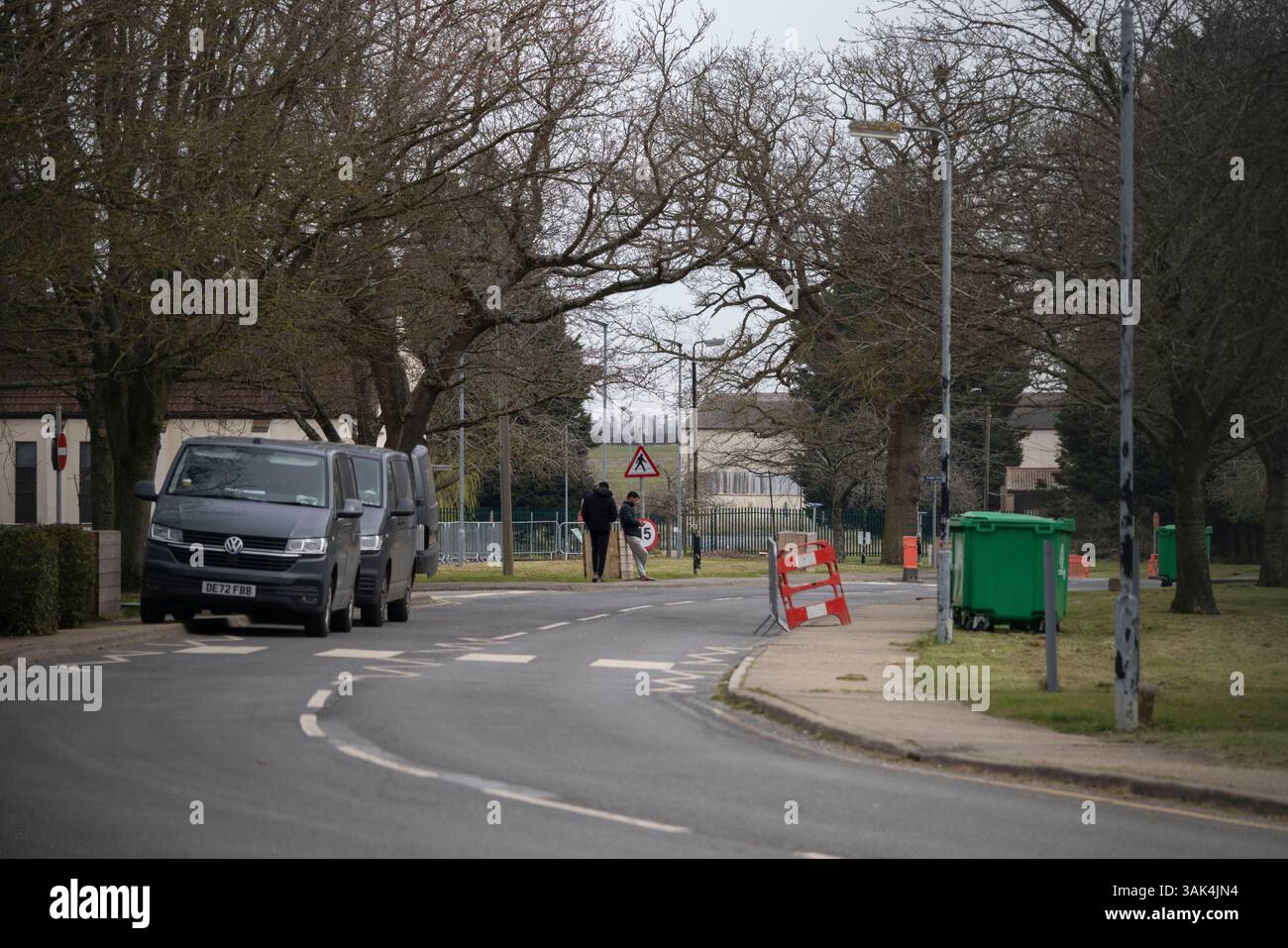 Foreign immigrants recently arriving by boat from across the channel ...