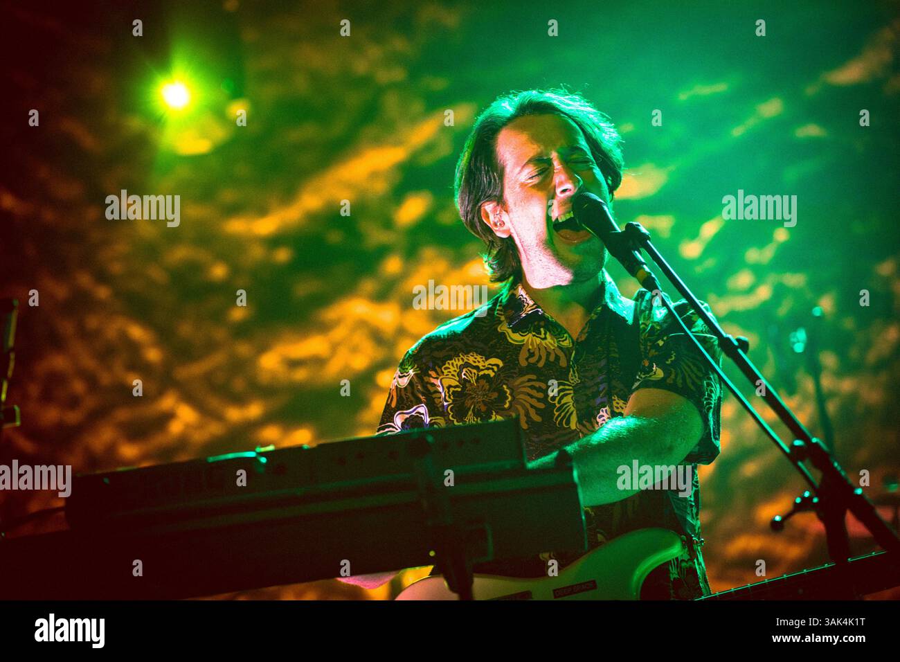 Copenhagen, Denmark. 11th Apr, 2025. The Wombats, the English indie ...