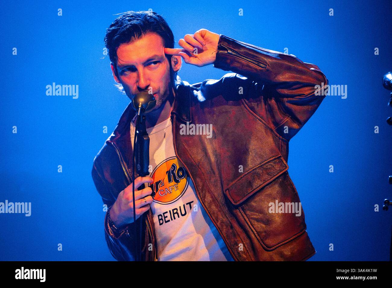 Copenhagen, Denmark. 11th Apr, 2025. The British rock band Red Rum Club ...