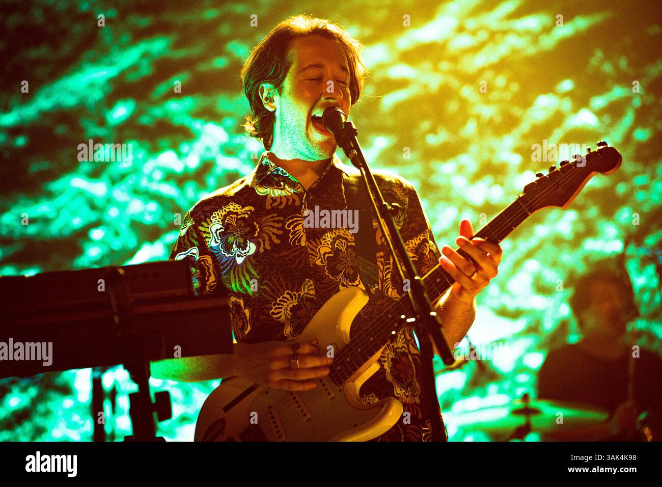 Copenhagen, Denmark. 11th Apr, 2025. The Wombats, the English indie ...