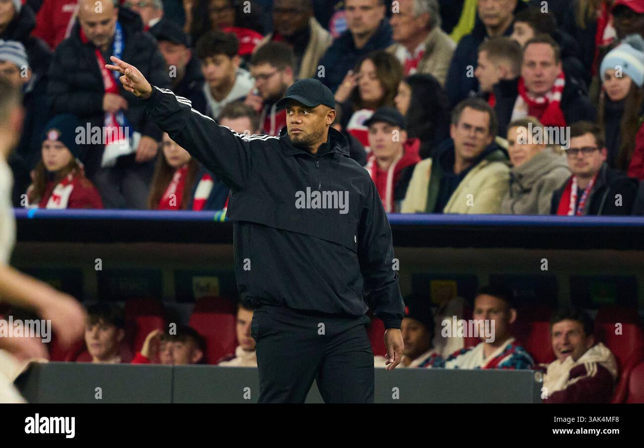 Trainer Vincent Kompany (FCB), team manager, headcoach, coach, in the ...