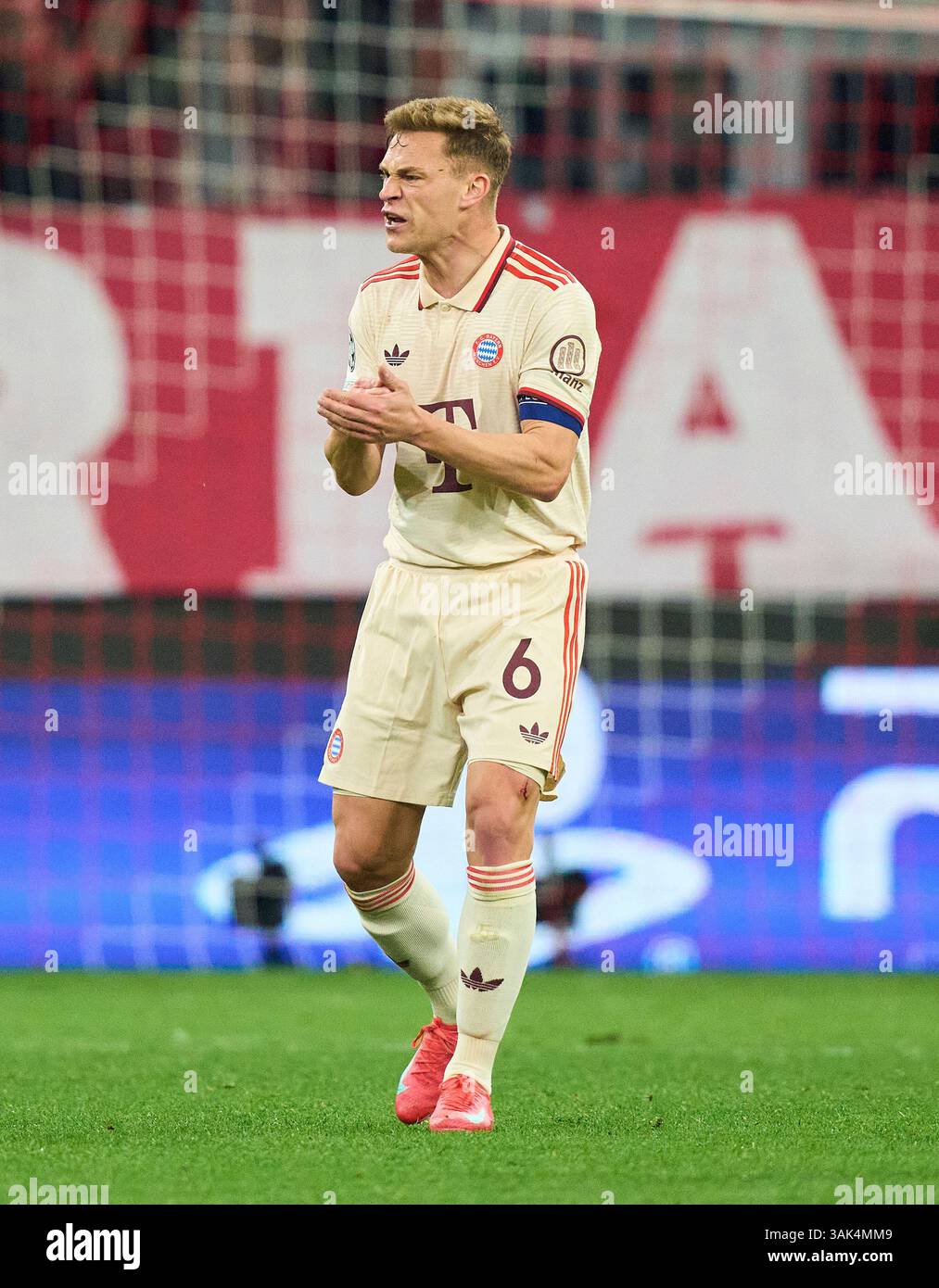 Joshua KIMMICH, FCB 6 angry after 0-1 goal, Lautaro Martinez Inter ...