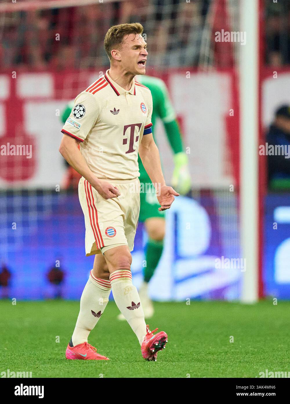 Joshua KIMMICH, FCB 6 angry after 0-1 goal, Lautaro Martinez Inter ...