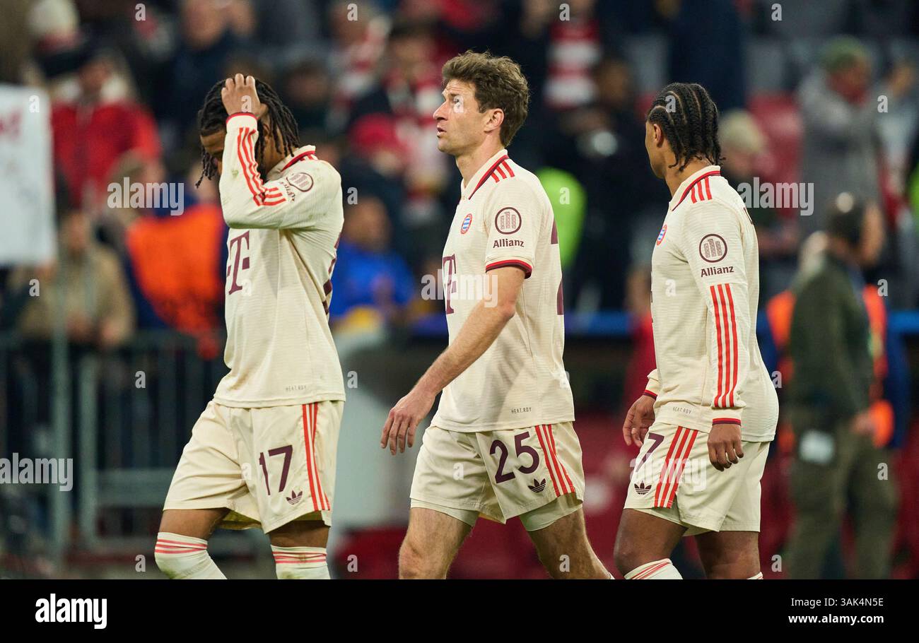 Michael Olise (FCB 17) Thomas MUELLER, MÜLLER, FCB 25 Serge GNABRY, FCB ...