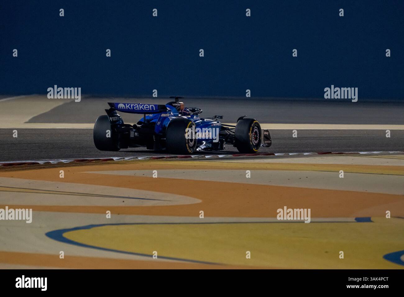 Sakhir, Bahrain, 11 Apr 2025, Alex Albon, from Thailand competes for ...