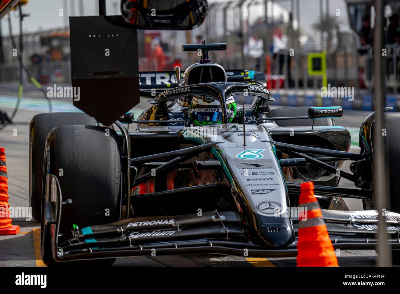 Sakhir, Bahrain, 11 Apr 2025, Frederik Vesti, The development driver ...