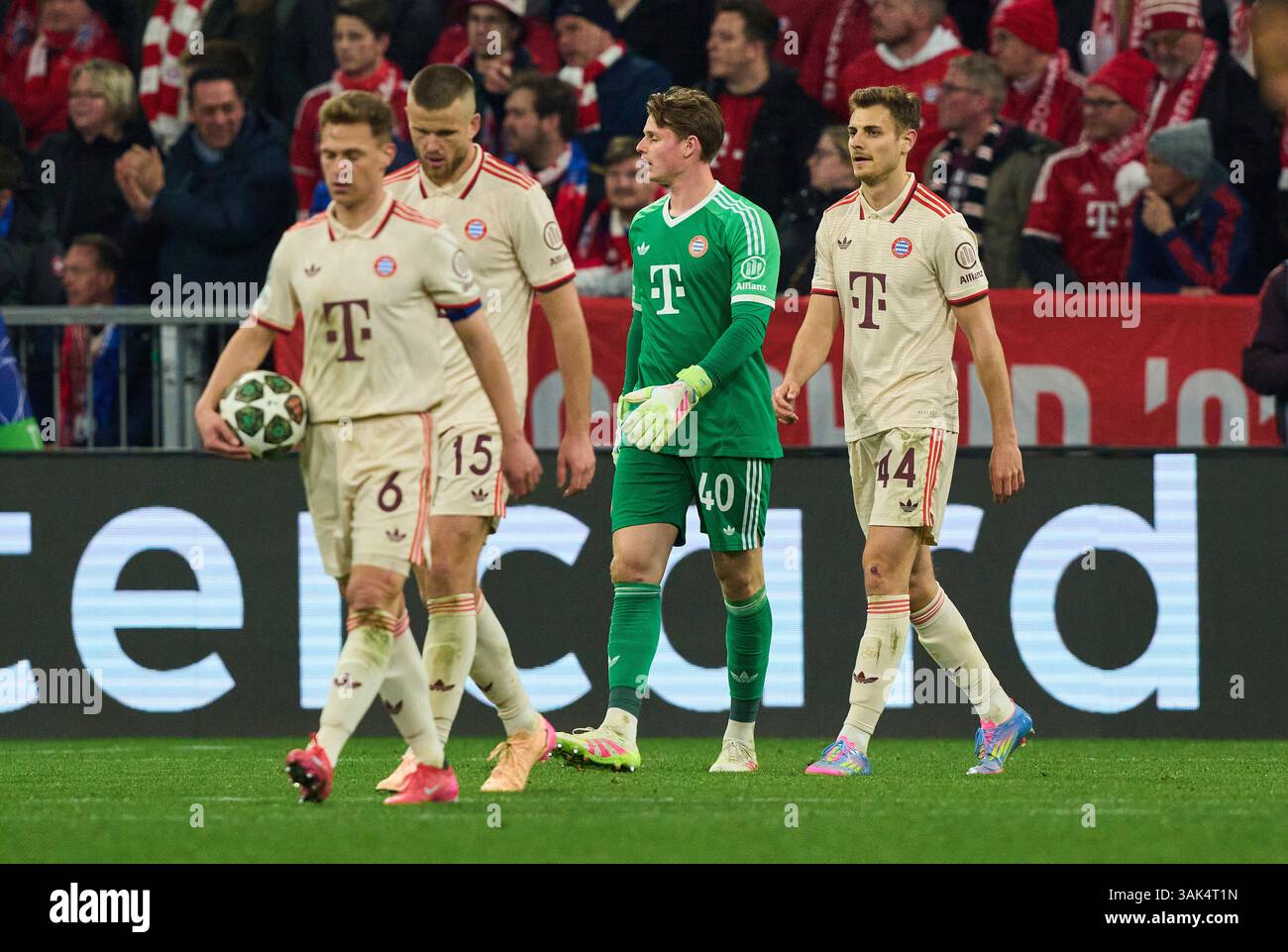 Joshua KIMMICH, FCB 6 Jonas Urbig, goalkeeper FCB 40 Eric Dier, FCB 15 ...