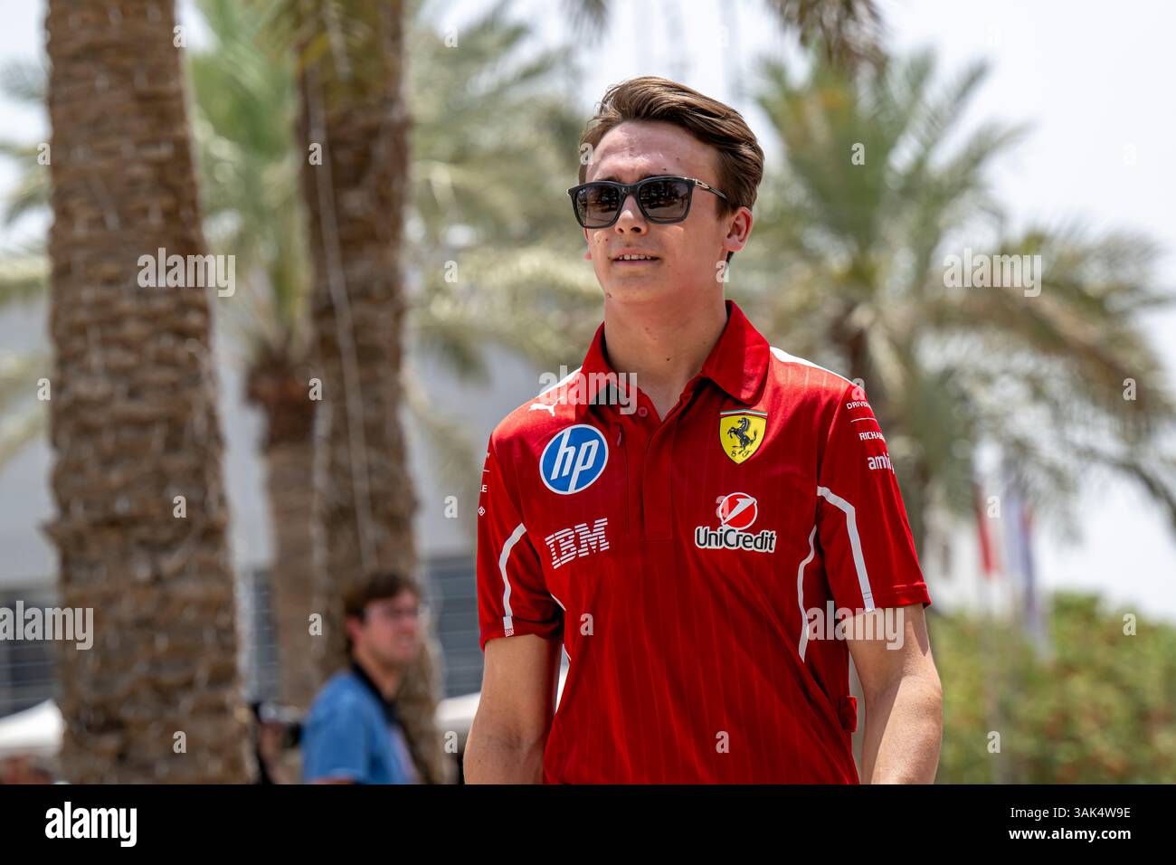 Sakhir, Bahrain, 10 Apr 2025, Dino Beganovic, The reserve driver for ...