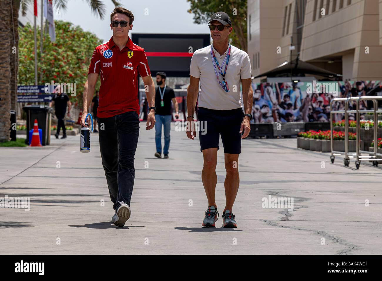 Sakhir, Bahrain, 10 Apr 2025, Dino Beganovic, The reserve driver for ...