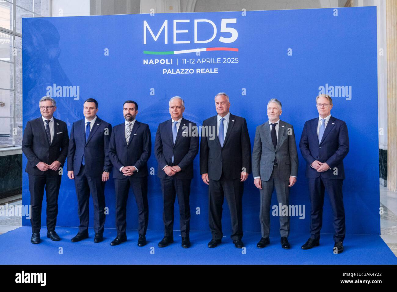 Napoli, MED5 meeting Magnus Brunner, European Commissioner for Home ...