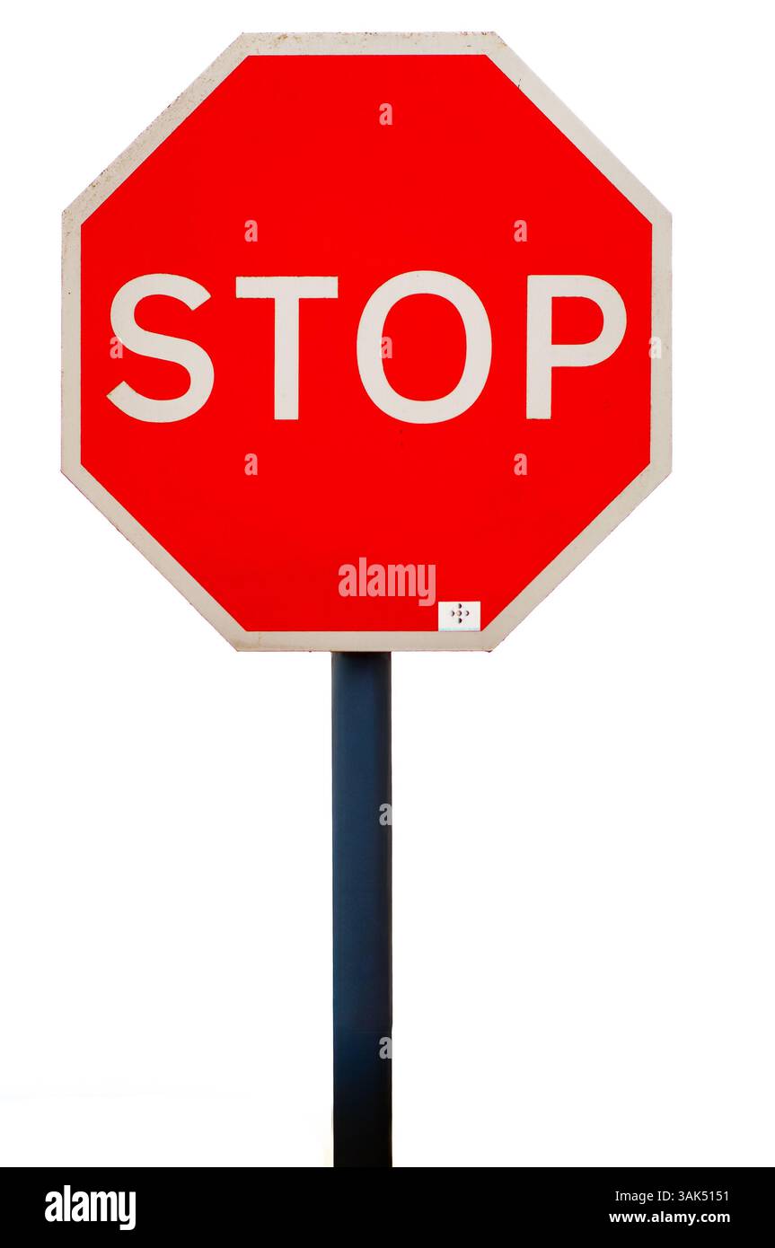 Road sign saying stop hi-res stock photography and images - Alamy