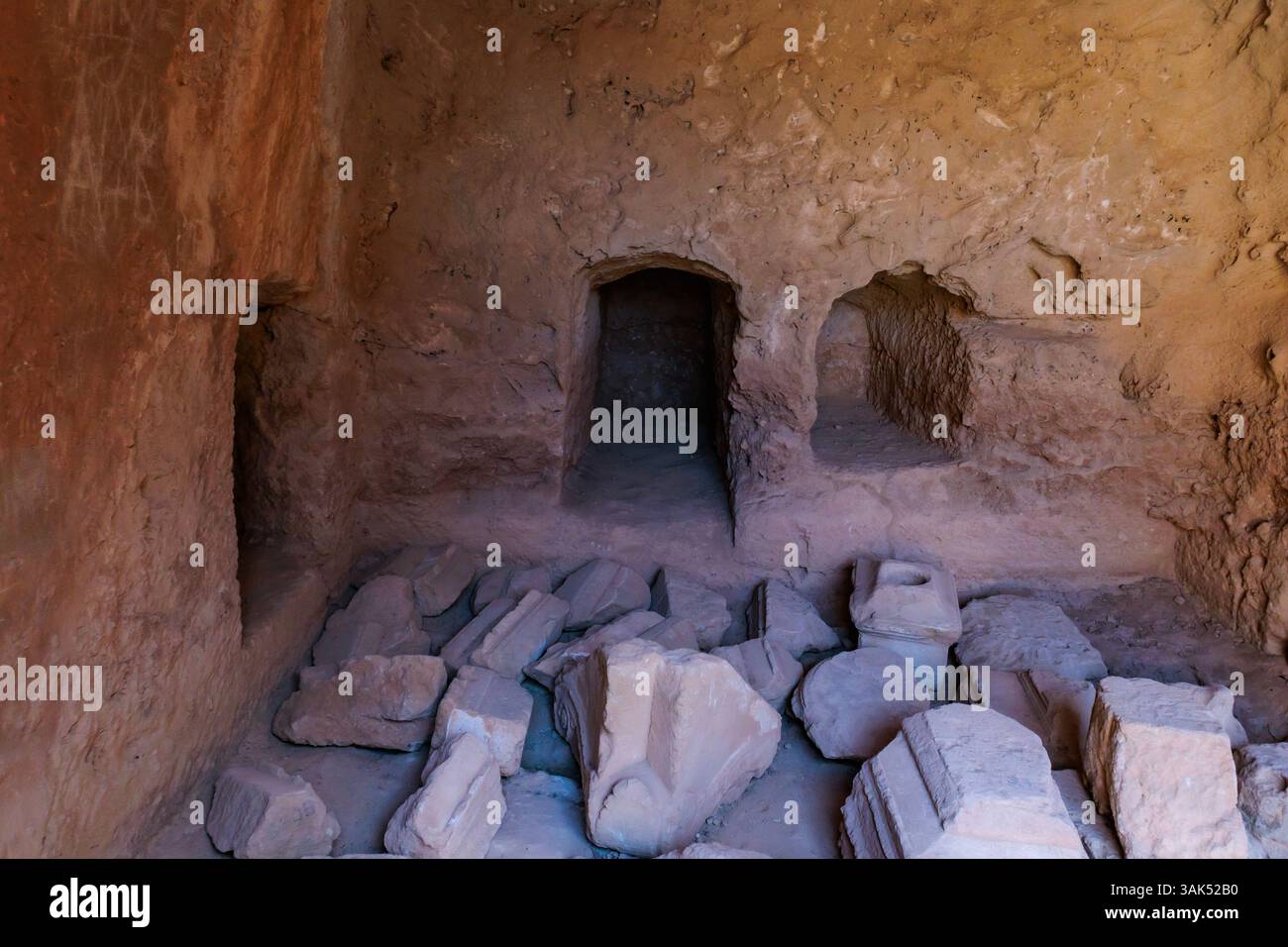 The Tombs of the Kings, Paphos [Pafos] Greek Cyprus: a series of lavish ...