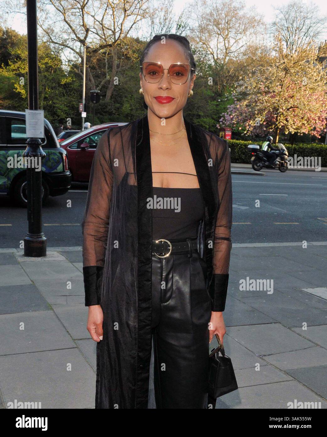 London, UK. 09th Apr, 2025. Rosalind Eleazar at the Cartier Exhibition ...