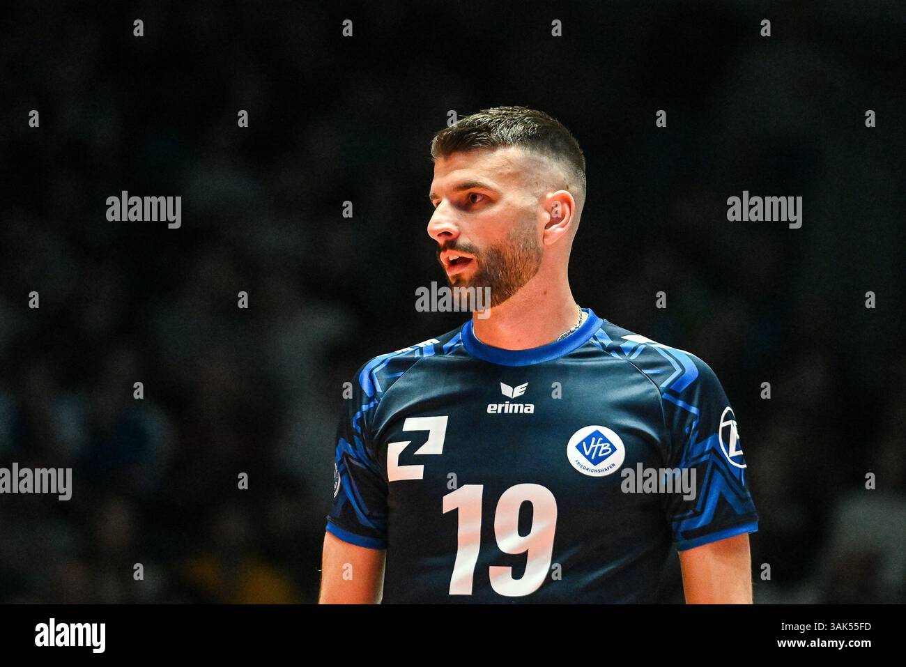 09.04.2025, Spacetech Arena, Friedrichshafen, GER, VBL, VfB ...