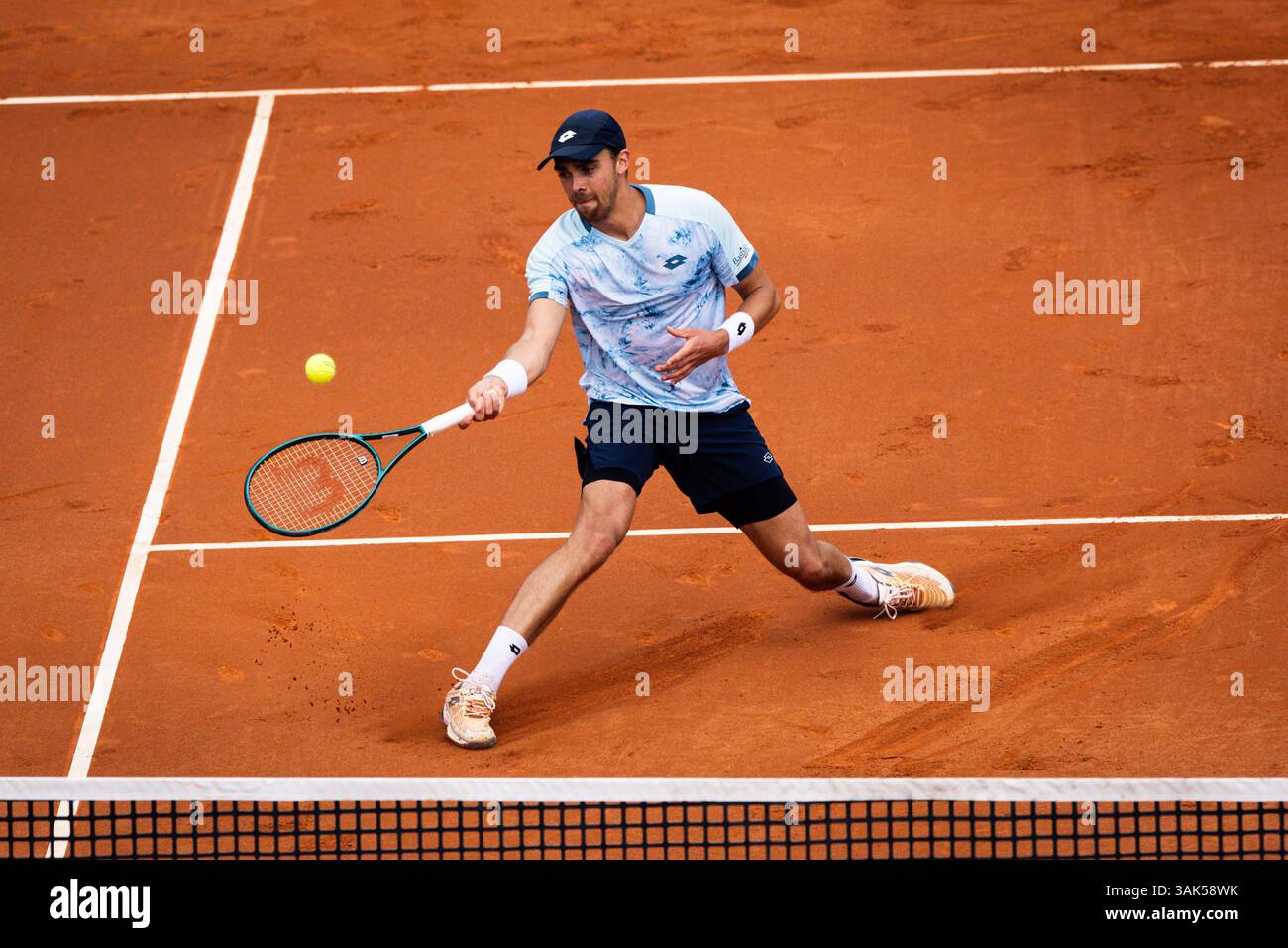 Benjamin Bonzi of France during his match against Daniel Rincon of ...