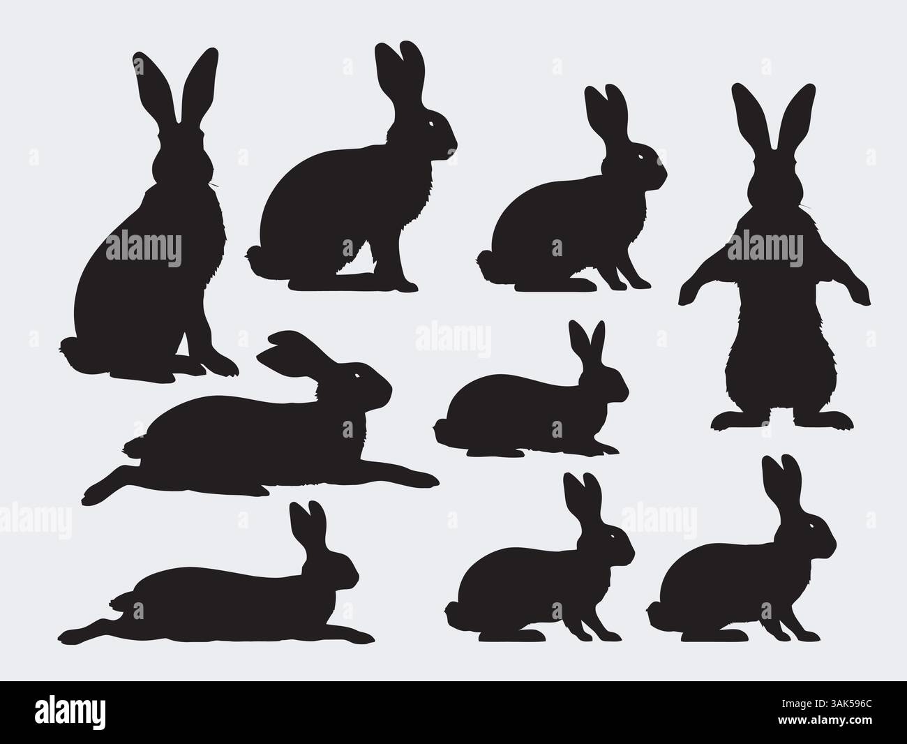 Leaping rabbit hi-res stock photography and images - Alamy