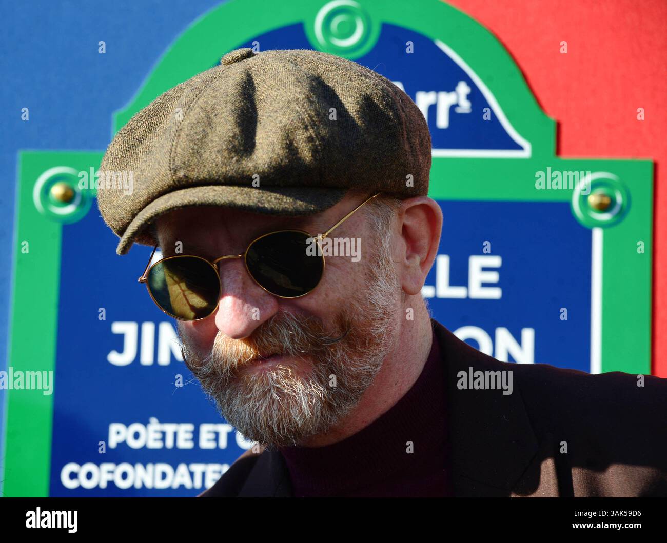 Mathieu Malzieu, singer of the band Dionysos Inauguration of the Jim ...